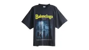 Balenciaga Large Fit T-shirt - Violet