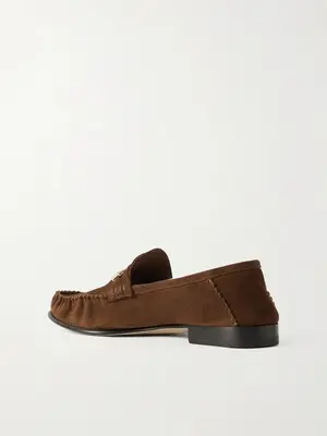 TOM FORD Ripley Suede Loafers - Brown