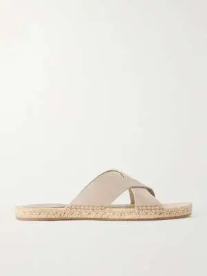 Zegna Suede Sandals - Sand