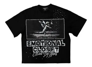 MIXED EMOTIONS Scar Tee Shirt - Black