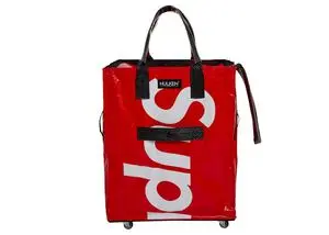Supreme Hulken Rolling Tote Bag - Red