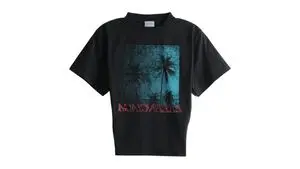 Balenciaga Short Sleeve Top - Black