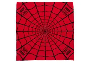 Supreme Vanson Leathers Spiderman Bandana - Red