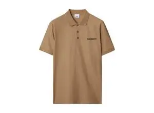 Burberry Lapel Short Sleeve Polo Shirt - Multicolor