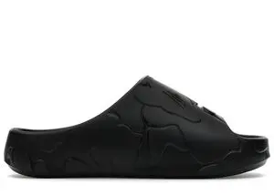 A BATHING APE Slide #1 Solid Camo - Black