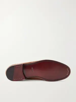 MORJAS Suede Penny Loafers