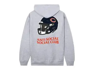ANTI SOCIAL SOCIAL CLUB X Chicago Bears Impact Hoodie - Grey