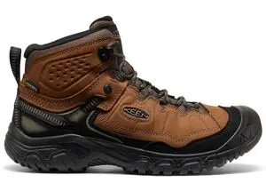 Keen Targhee Iv Waterproof Hiking Bootin - Bison/black
