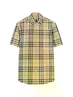 Burberry Check Cotton Poplin Shirt