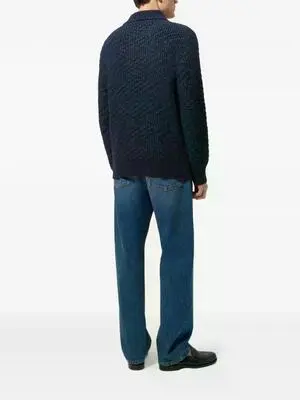 Missoni Chevron-knit Button-up Cardigan