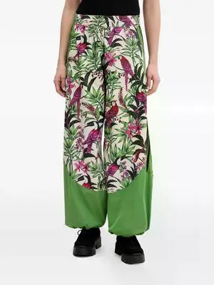 Adidas Farm Rio X Floral Stripe Track Pants - Neutrals