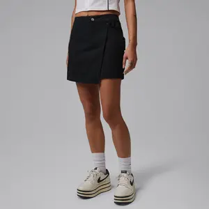 JORDAN Flight Cargo Wrap Skirt - Black