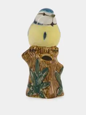 QUAIL CERAMICS Tit Ceramic Bud Vase - Blue