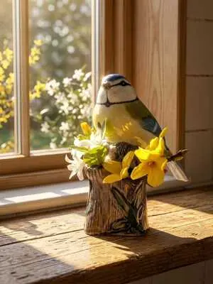 QUAIL CERAMICS Tit Ceramic Bud Vase - Blue