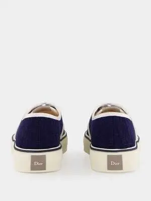 Dior Saltwind Jacquard Sneakers - Blue