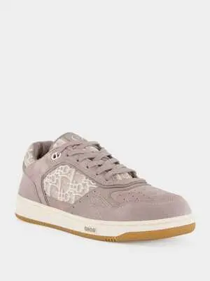 Dior High Top Sneakers With Monogram Detail