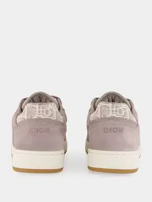 Dior High Top Sneakers With Monogram Detail