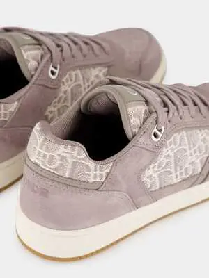 Dior High Top Sneakers With Monogram Detail