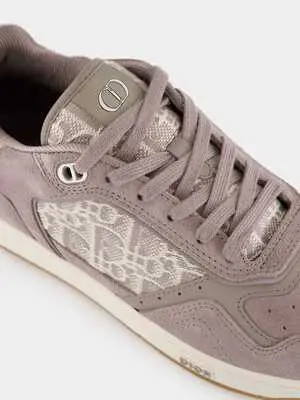 Dior High Top Sneakers With Monogram Detail