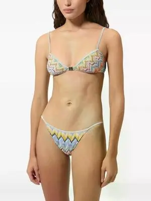 Missoni Zigzag Knit Bikini - Neutrals