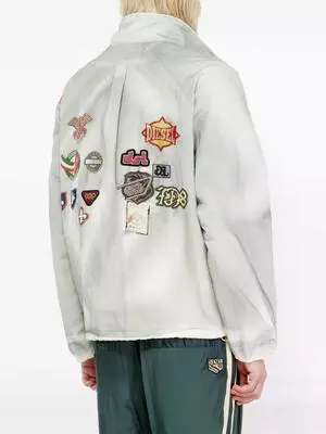 DIESEL® Windbreaker With Trompe L’oeil Patches