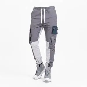 Chuks Collins Diffusion Collection "the Act Self" Cargo Pants