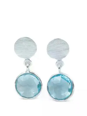 AUREE JEWELLERY Salina Drop Earrings - Silver