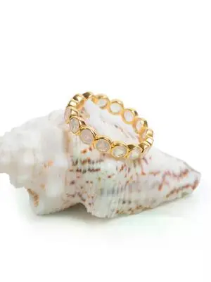 AUREE JEWELLERY Ortigia Scallop-shaped Ring