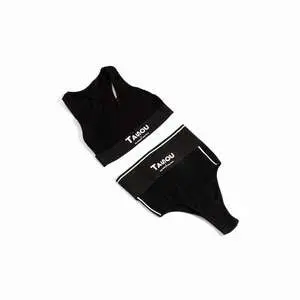 CHUKS COLLINS Diffusion Collection "joy Body Suit - Black