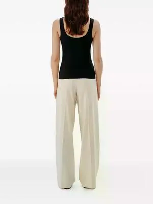 Another Tomorrow Slim-fit U-neck Tank Top