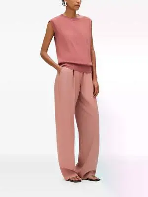 Another Tomorrow Featherweight Sleeveless Top