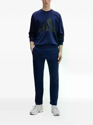 Adidas Logo-print Crew-neck Tracksuit