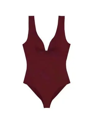 MC2 SAINT BARTH Calliope Plunge Swimsuit
