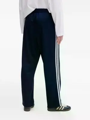 Adidas Firebird Stripe Logo Trousers - Blue