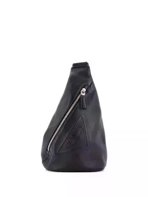 Prada Leather Backpack - Black