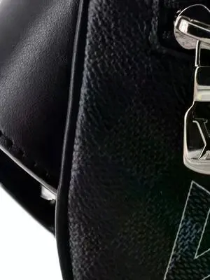 LOUIS VUITTON Interlinked Logo Damier Graphite Campus Bumbag
