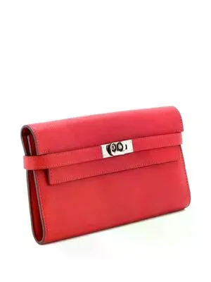 Hermès Kelly Wallet Epsom Long Small Wallets