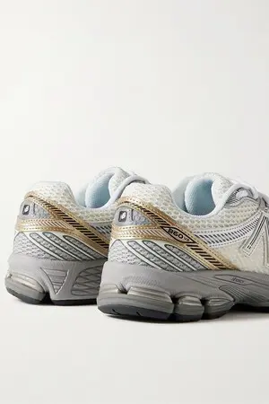 NEW BALANCE 860v2 Ceres Rubber And Leather Trimmed Mesh Sneakers