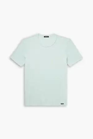 TOM FORD Slimfit Stretchcotton Jersey Tshirt - Mint