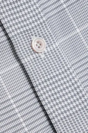 TOM FORD Prince Of Wales Checked Cottonpoplin Shirt