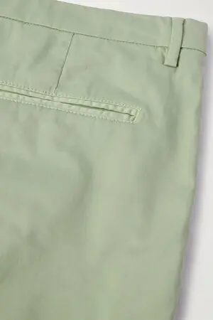 Boglioli Straightleg Pleated Cottonblend Shorts