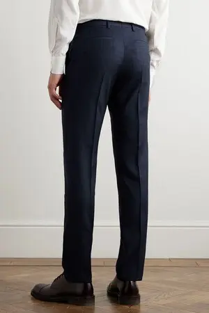 Paul Smith Straightleg Checked Wool Suit Pants