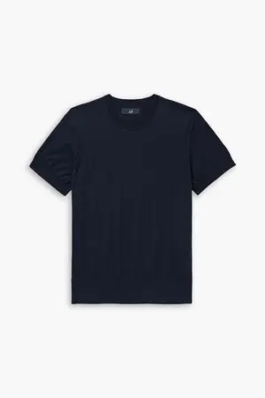 Dunhill Sea Island Slimfit Cottonjersey Tshirt - Navy