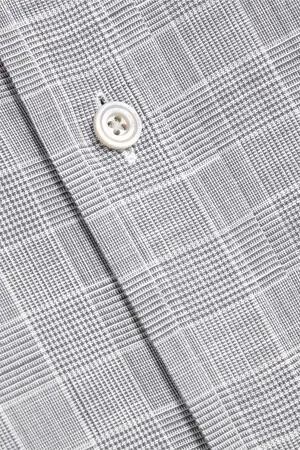 TOM FORD Prince Of Wales Checked Cottonpoplin Shirt