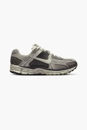 Nike Zoom Vomero 5 Rubbertrimmed Mesh And Leather Sneakers - Gray