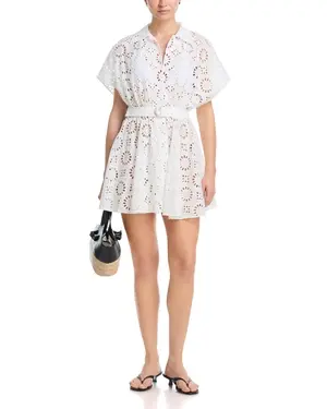 Norma Kamali Flared Mini Dress