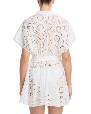 Norma Kamali Flared Mini Dress
