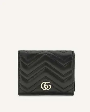 Gucci Gg Marmont Wallet - Black
