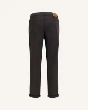 Brunello Cucinelli Cotton Jeans With Turn-up Hem
