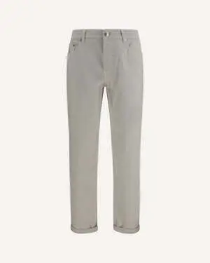 Brunello Cucinelli Jeans With Turn-up Hem
